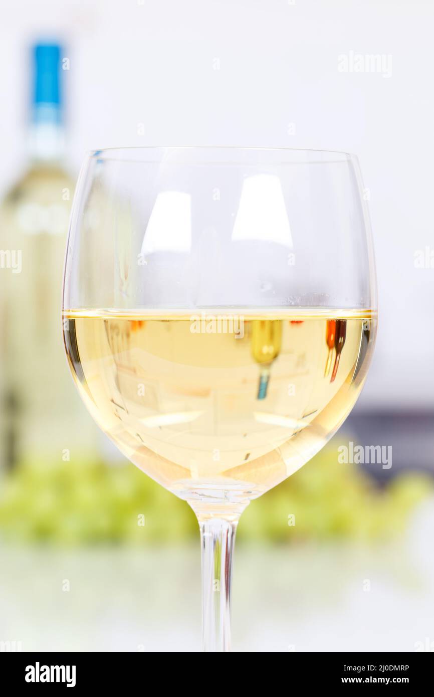 Wine White Wine White Wine Portrait Text Free Space Copyspace Stock ...
