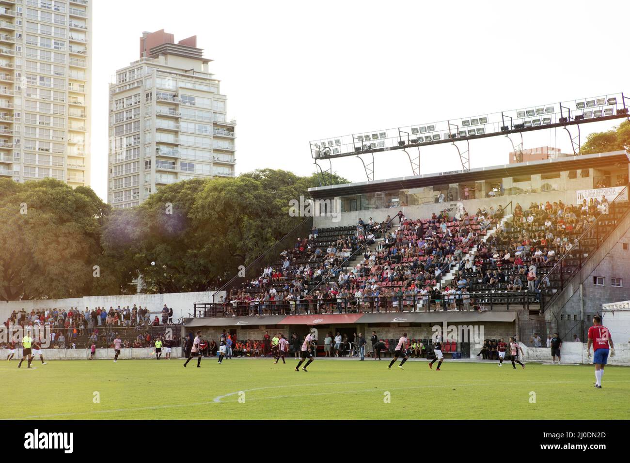 Stadium of belgrano Stock Photo - Alamy
