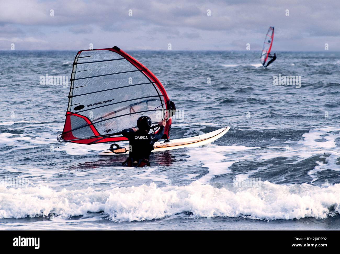 Wind surfboarding hi-res stock photography and images - Alamy