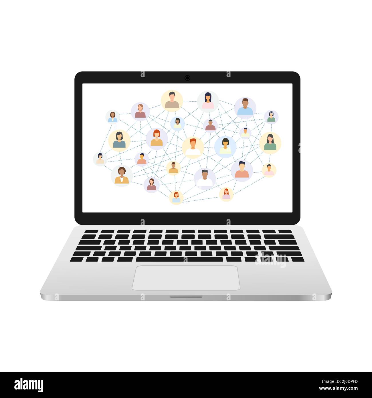 Zoom video Stock Vector Images - Alamy