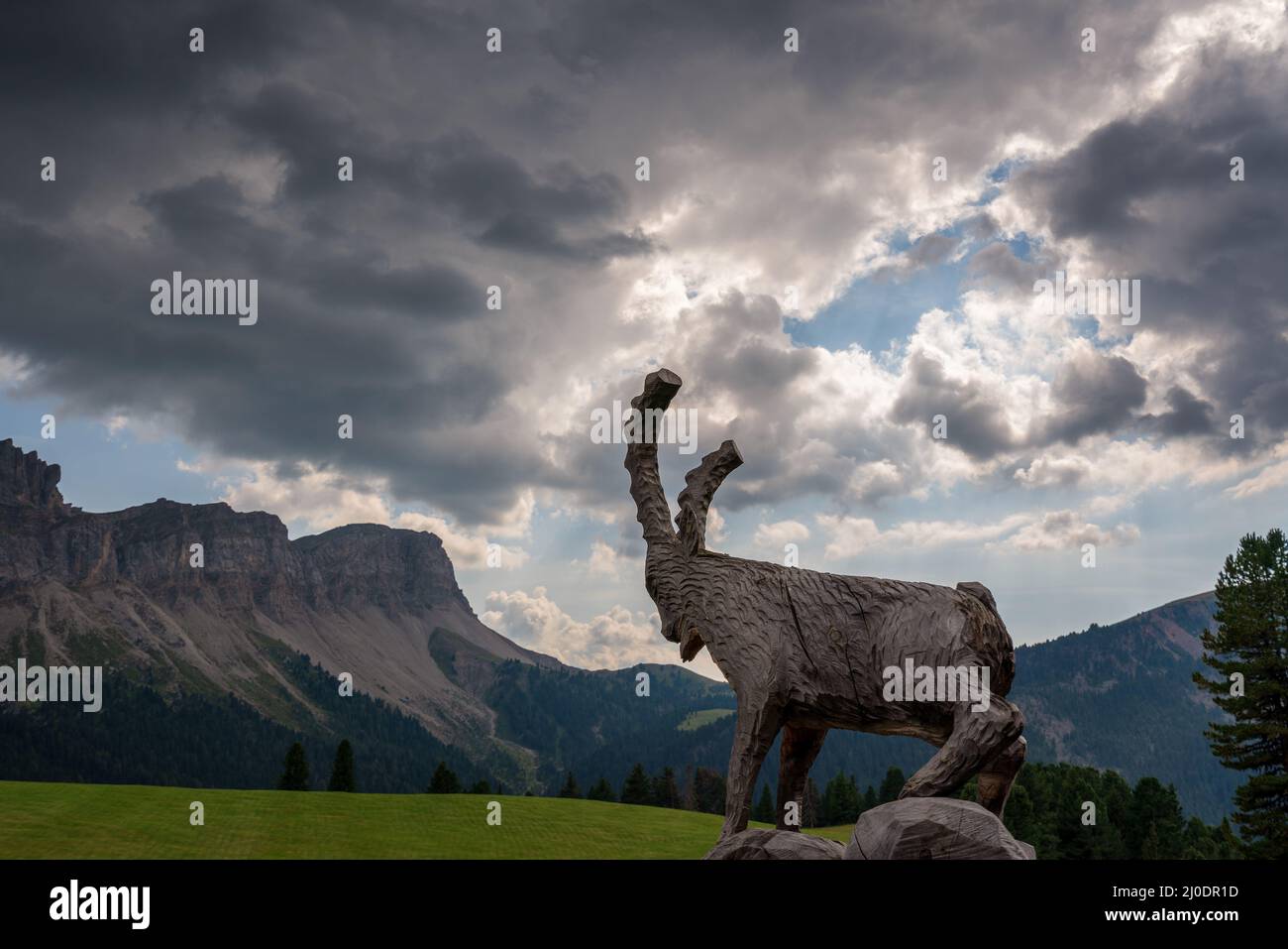 View of the Geisler Stock Photo - Alamy