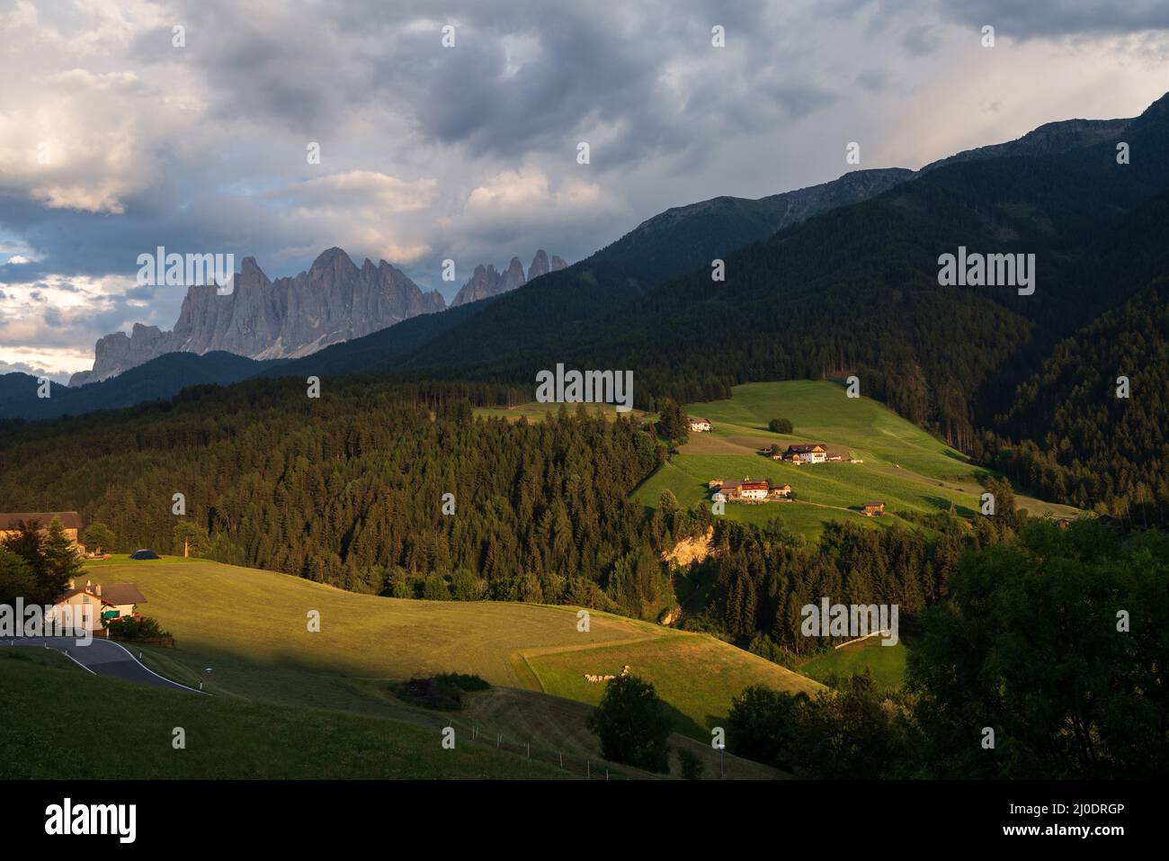 View of the Geisler Stock Photo - Alamy