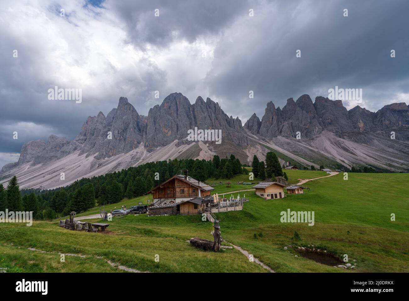 View of the geisler alm hi-res stock photography and images - Alamy