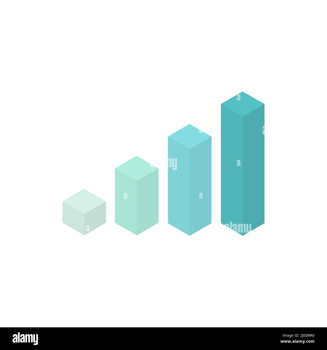 Isometric graph, pyramid and pie chart set. Business colorful analysis ...