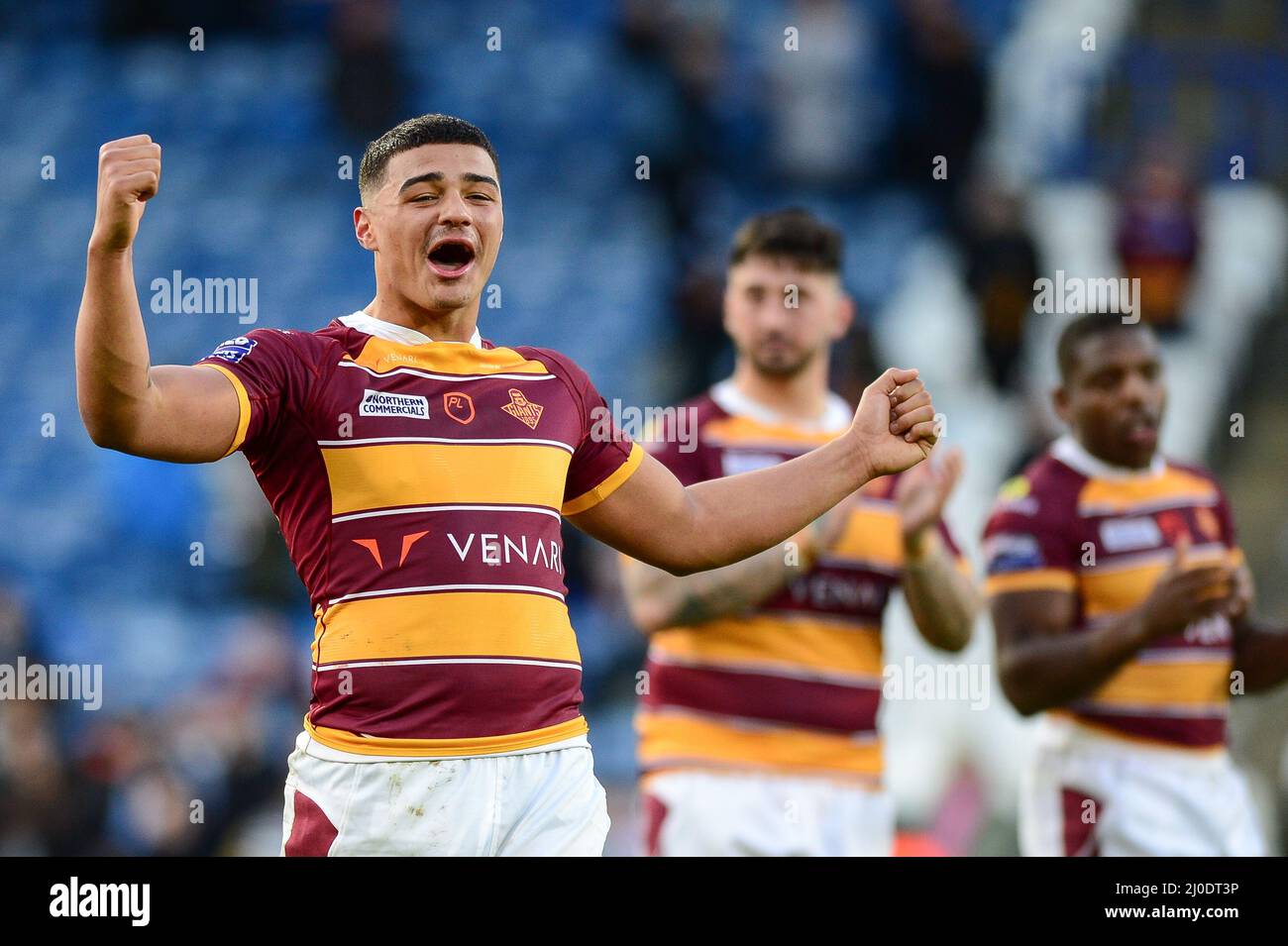 Huddersfield, England - 12th March 2022 - Will Pryce (1) of ...