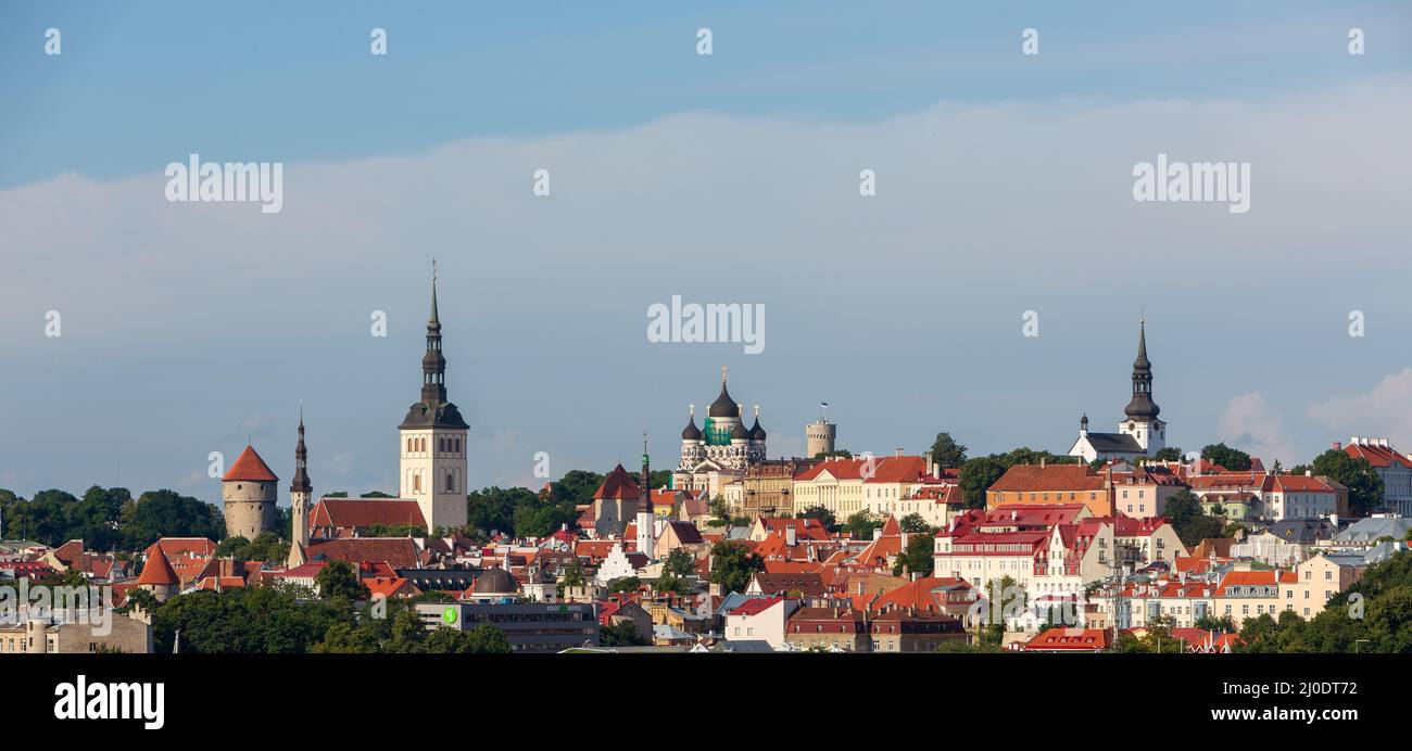 City view of Tallinn Stock Photo - Alamy