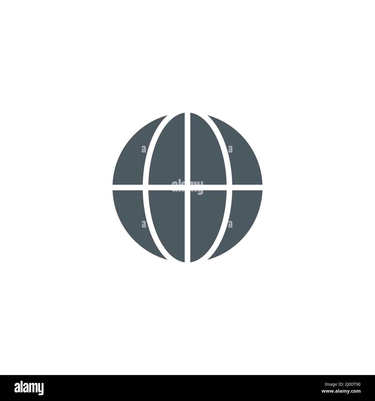 Globe icon. World wide web shape symbol. Planet web sign Stock Vector ...