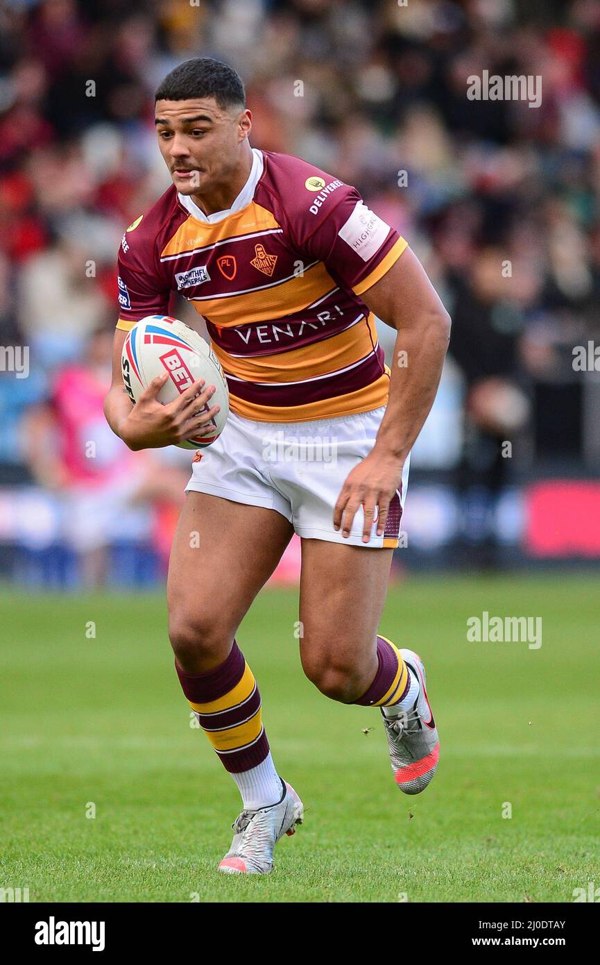Huddersfield, England - 12th March 2022 - Will Pryce (1) of ...