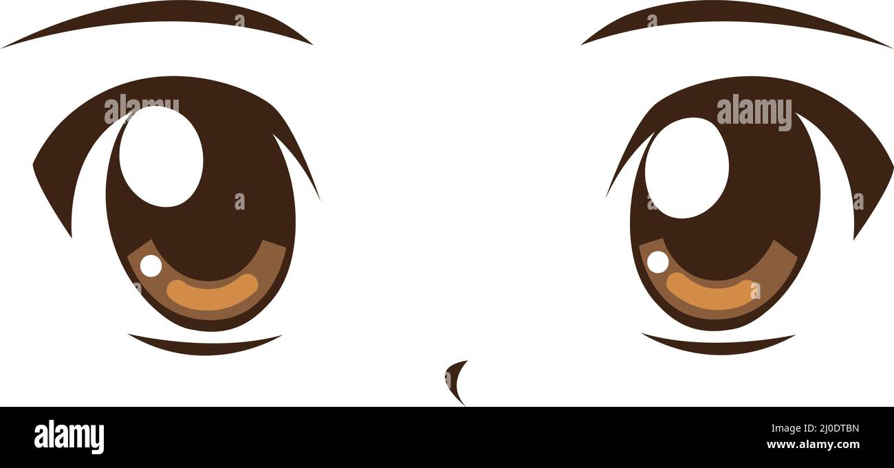 anime eyes icon Stock Vector Image & Art - Alamy