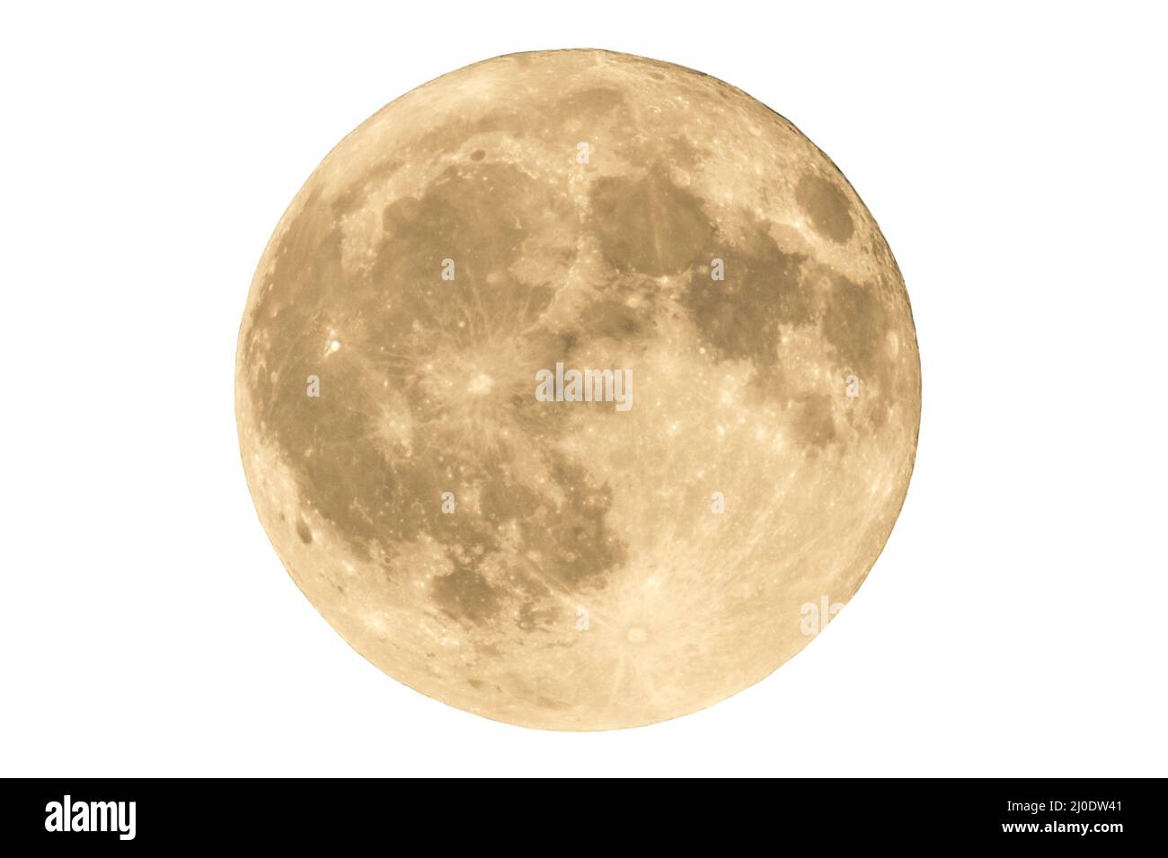 Full moon light view Cut Out Stock Images & Pictures - Alamy