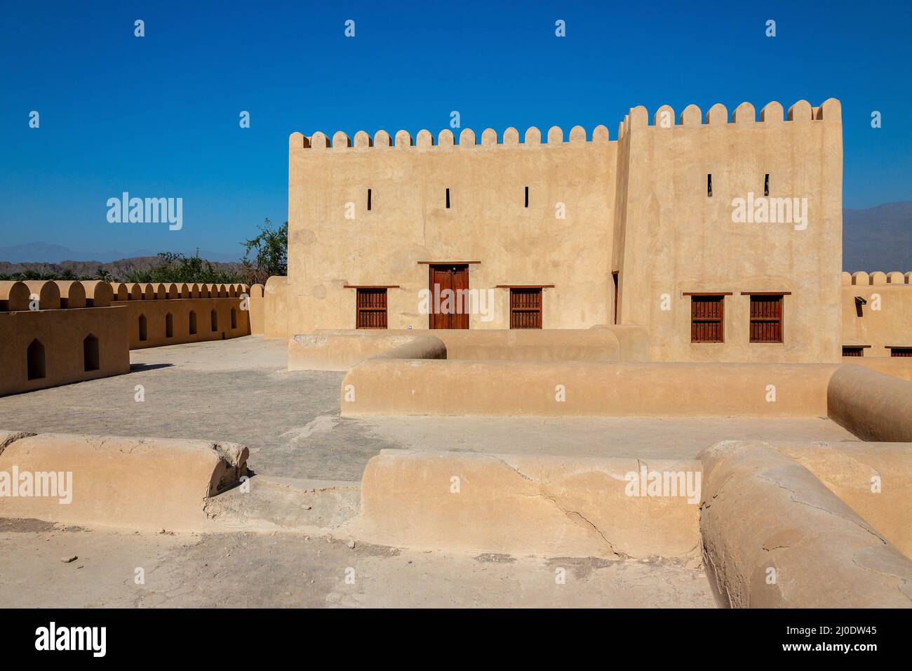 Nizwa, Nizwa Fort, Sultanate of Oman Stock Photo - Alamy