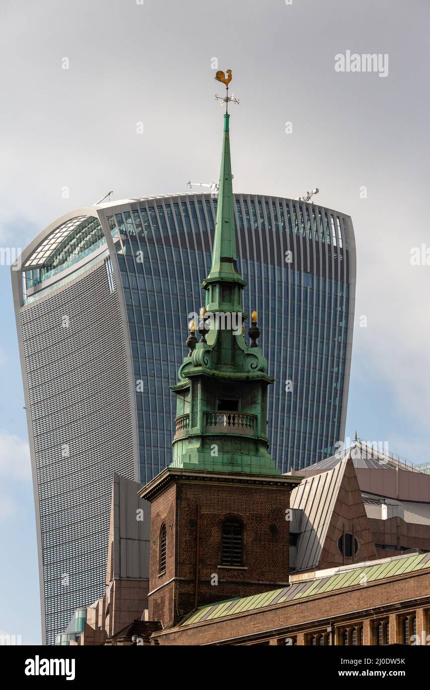 City view of London Stock Photo - Alamy