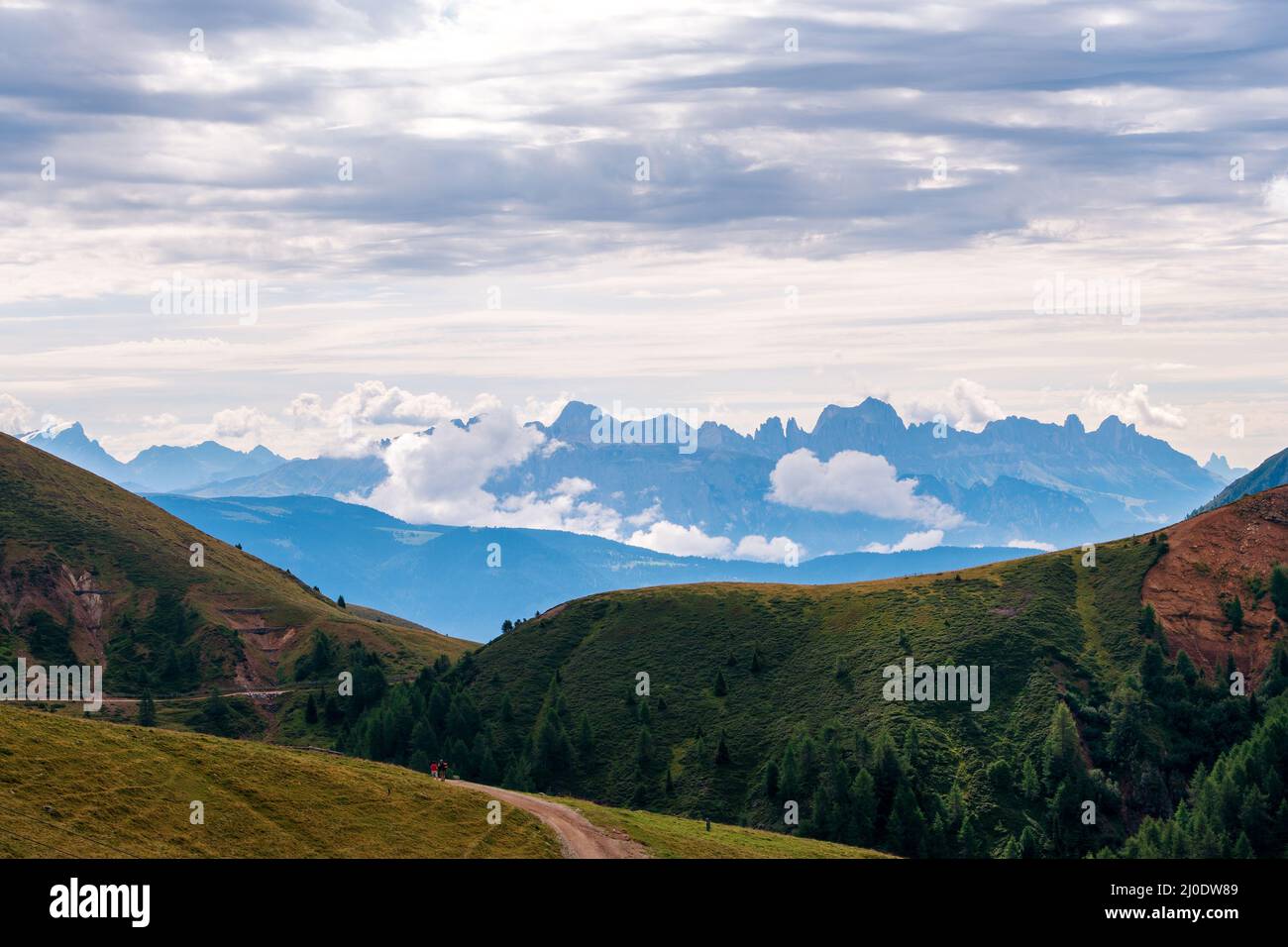 View over mountains hi-res stock photography and images - Alamy