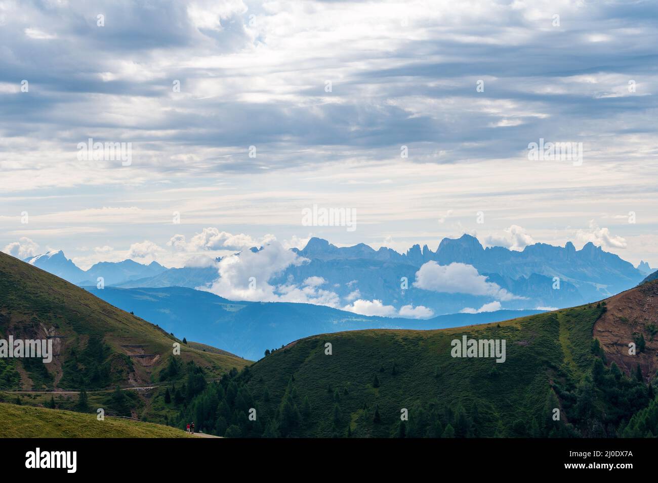 View over mountains hi-res stock photography and images - Alamy