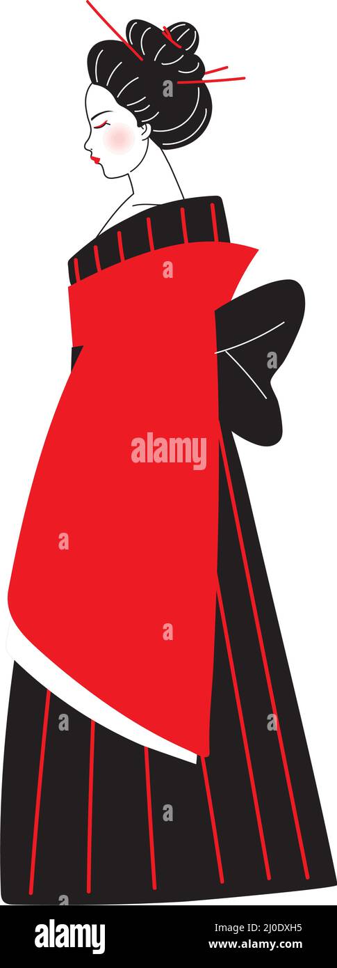 beauty geisha icon Stock Vector Image & Art - Alamy
