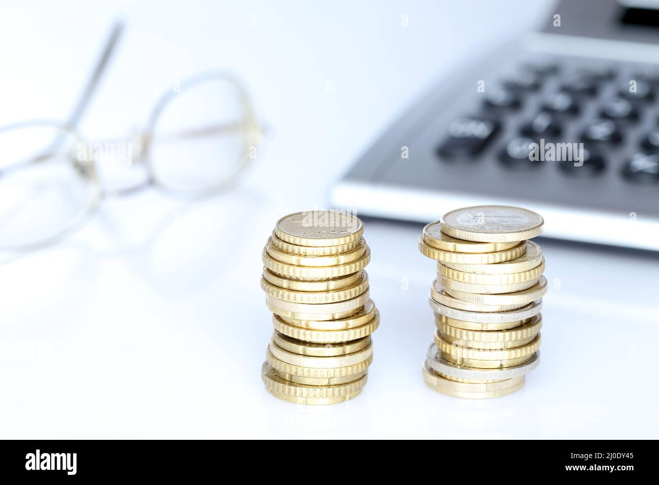 Calculator money wealth hi-res stock photography and images - Alamy