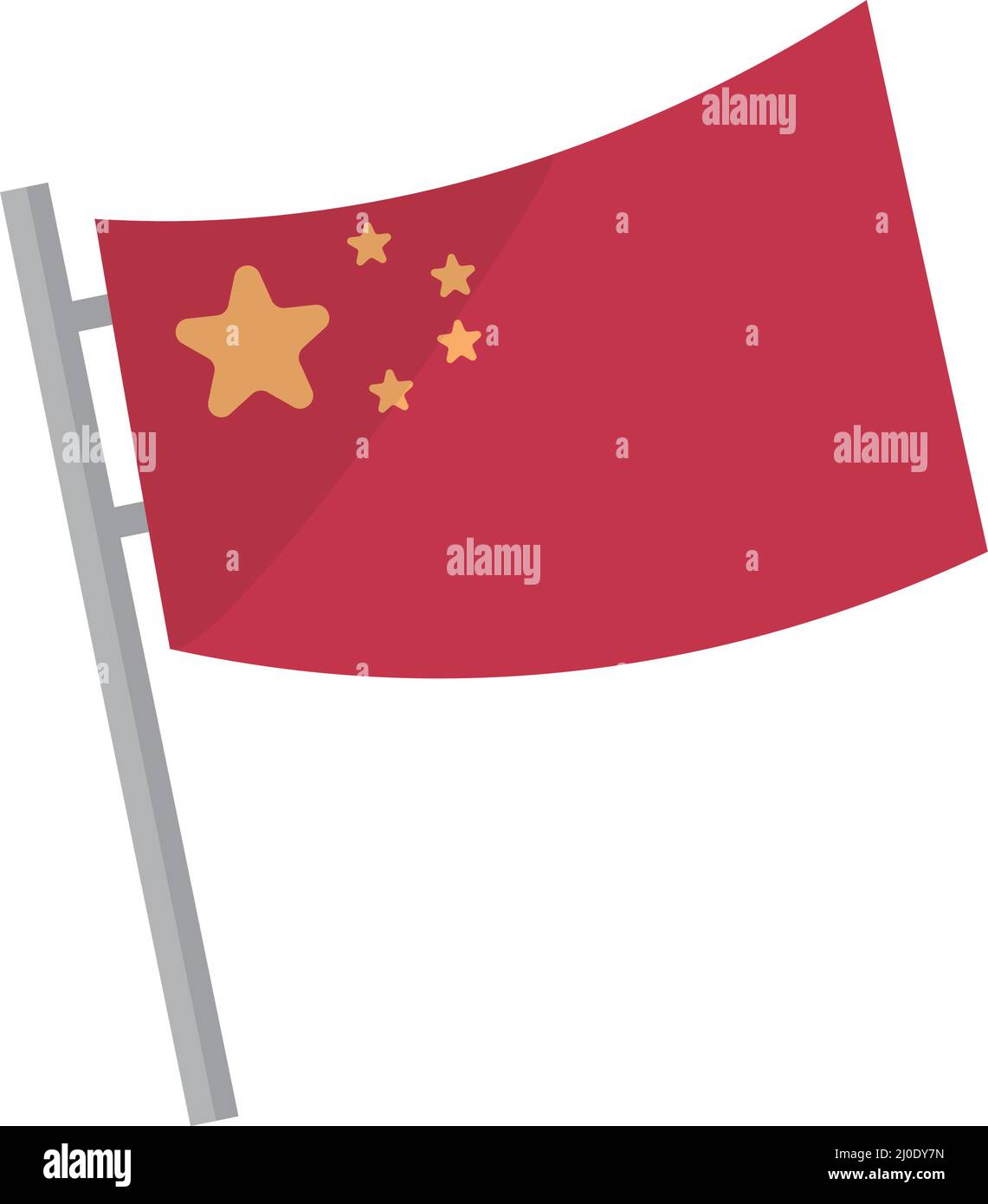 Chinese flag world map hi-res stock photography and images - Alamy
