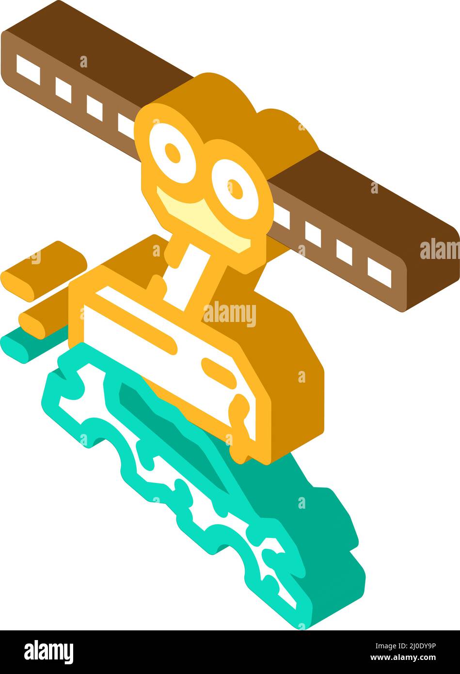 scrap metal isometric icon vector illustration Stock Vector Image & Art ...