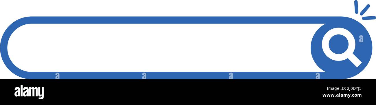 A pop-up search bar. Search box for web search. Editable vector Stock ...