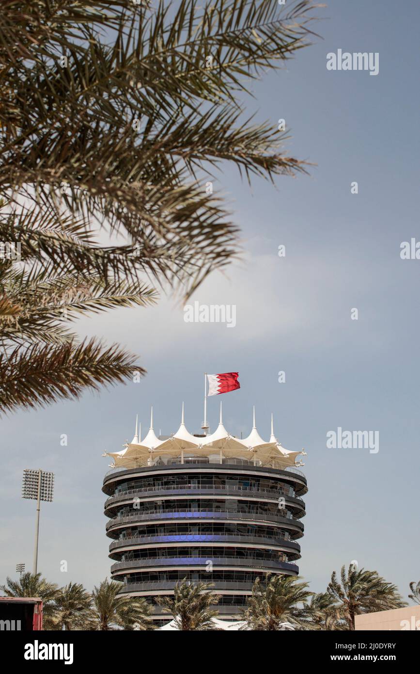 Sakhir, Bahrain. 17th Mar, 2022. Track impression, F1 Grand Prix of ...