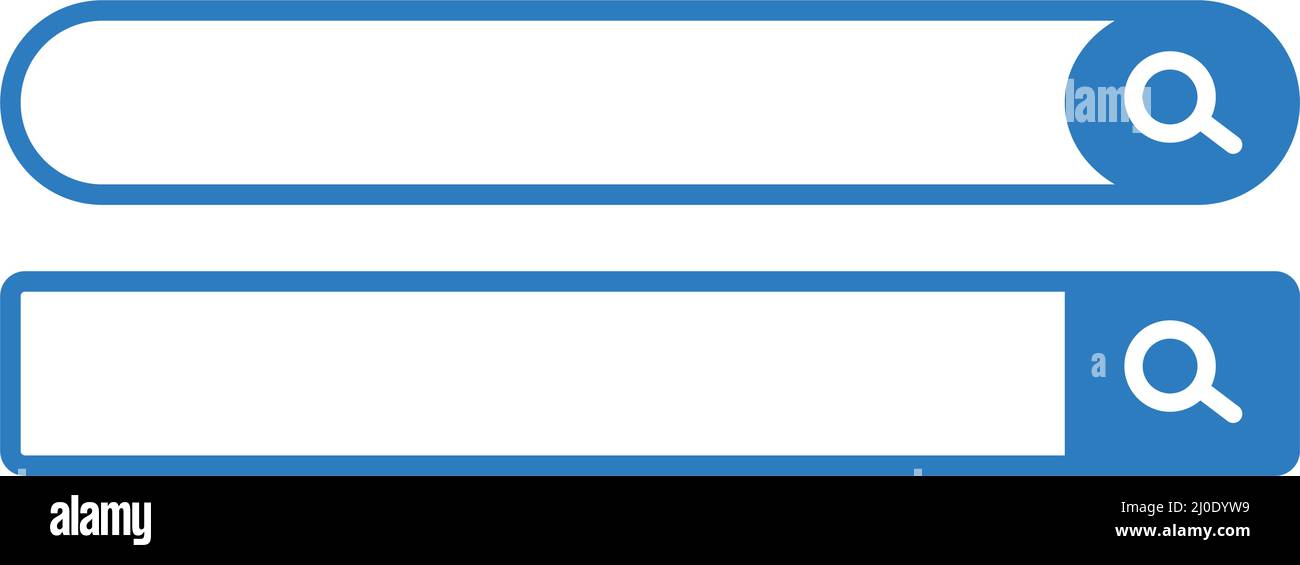 Round search bar box hi-res stock photography and images - Alamy