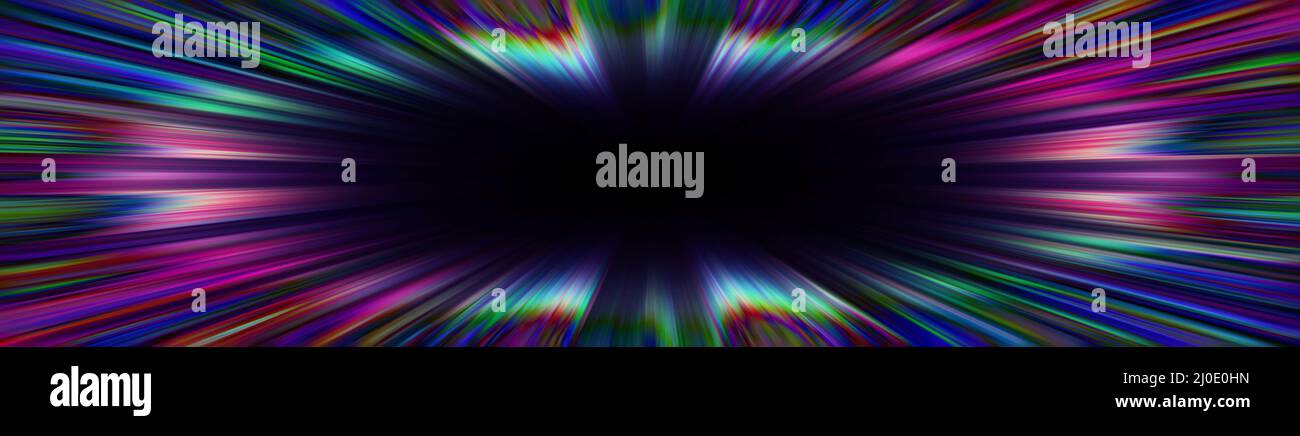 Colorful starburst explosion border Stock Photo - Alamy