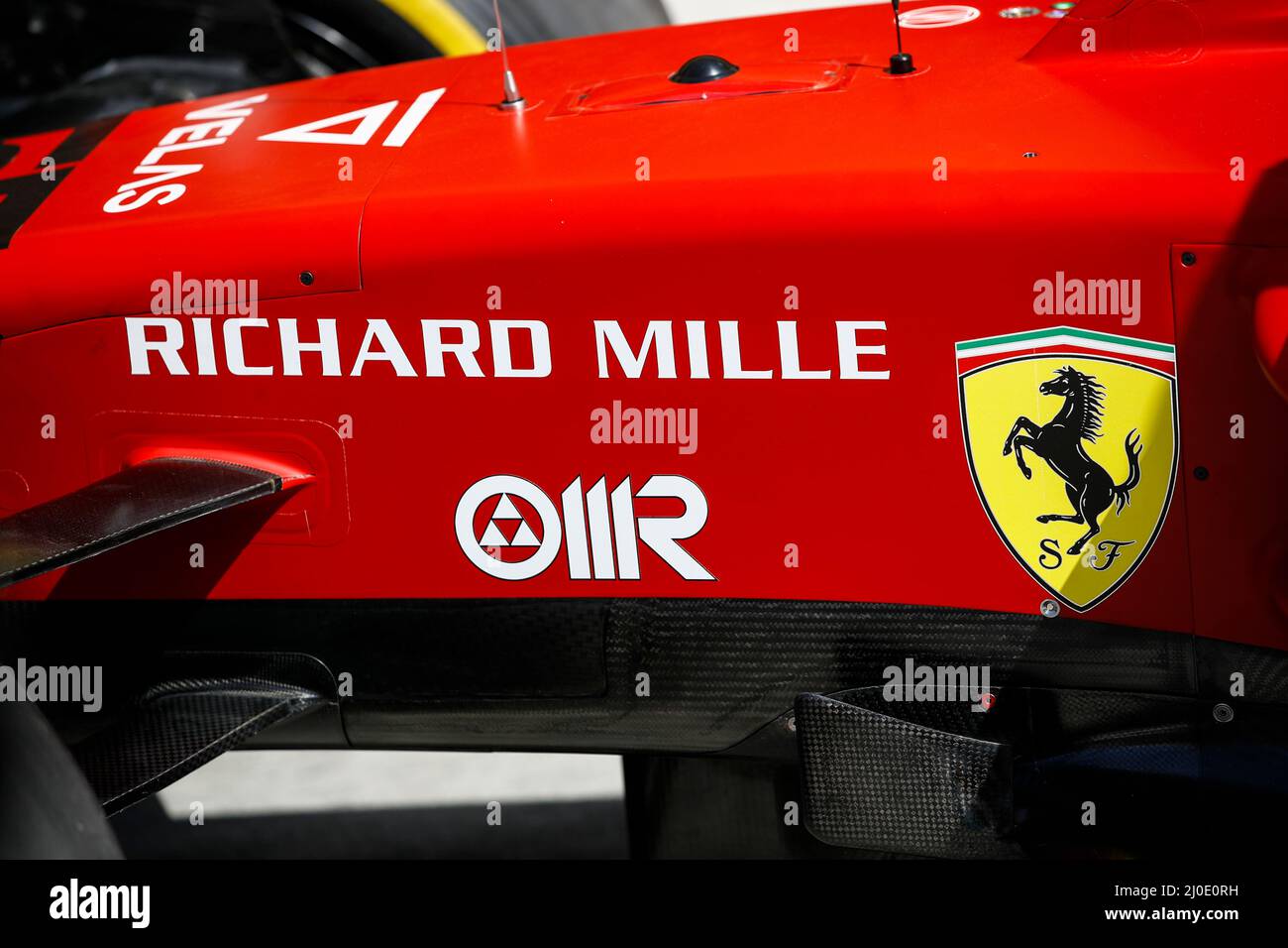 Ferrari f1 75 detail hi-res stock photography and images - Alamy