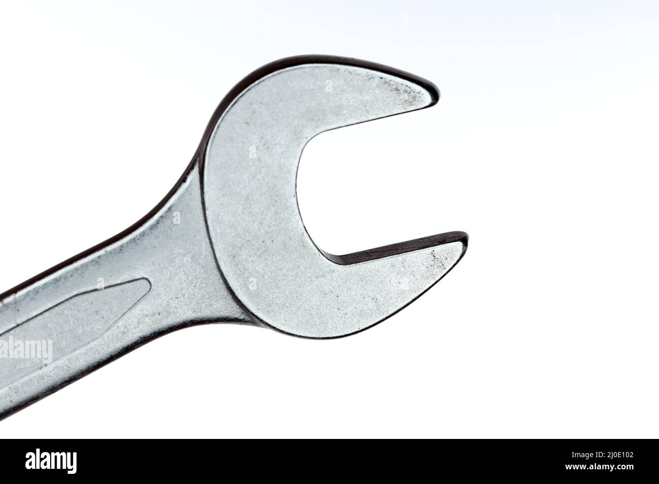 Isolated big wrench Stock Photo - Alamy