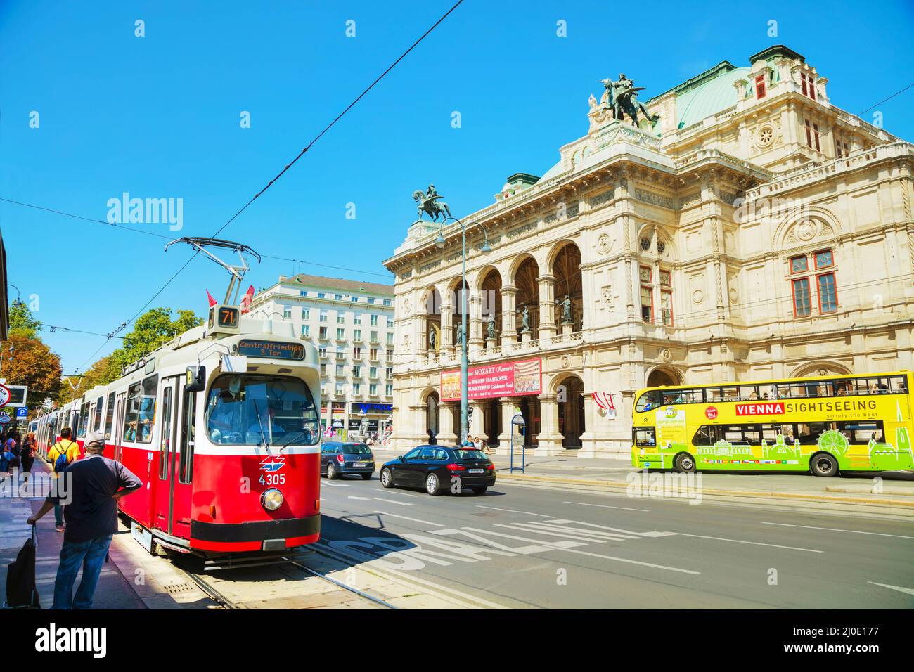 Old fashioned tram hi-res stock photography and images - Alamy