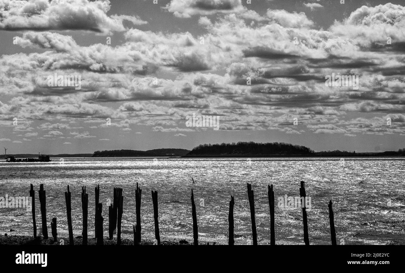 Seacoast scenery amazing Stock Photo - Alamy