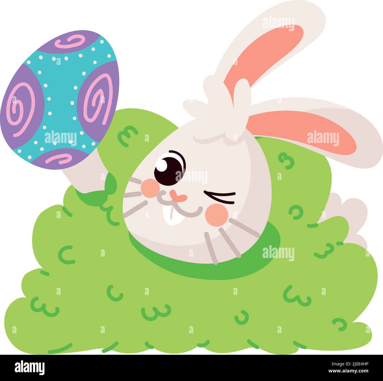 easter rabbit cartoon Stock Vector Image & Art - Alamy