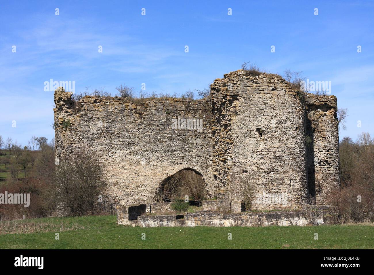 Ruined castle geroldseck hi-res stock photography and images - Alamy