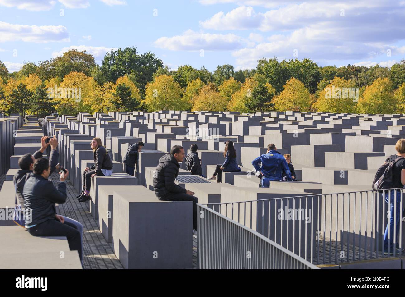 Berlin, Germany, Memorial, Holocaust victims, Tourists, architecture ...