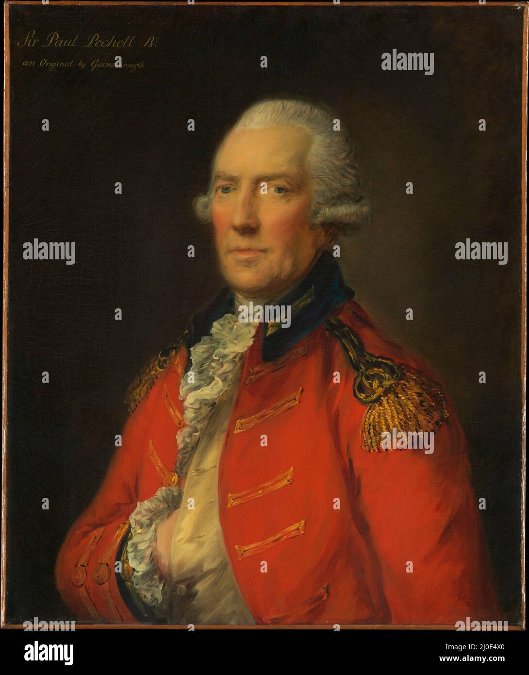 Lieutenant Colonel Paul Pechell. Thomas Gainsborough Stock Photo - Alamy Lieutenant Colonel Paul Pechell. Thomas Gainsborough Stock Photo - Alamy