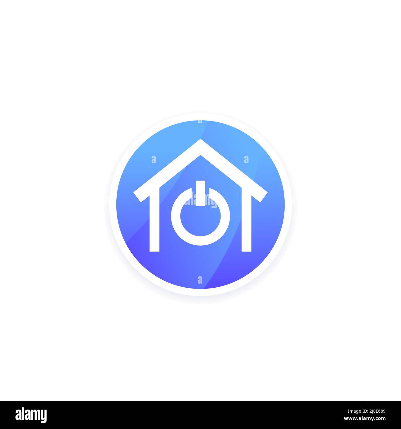 Home automation logo Stock Vector Images - Alamy