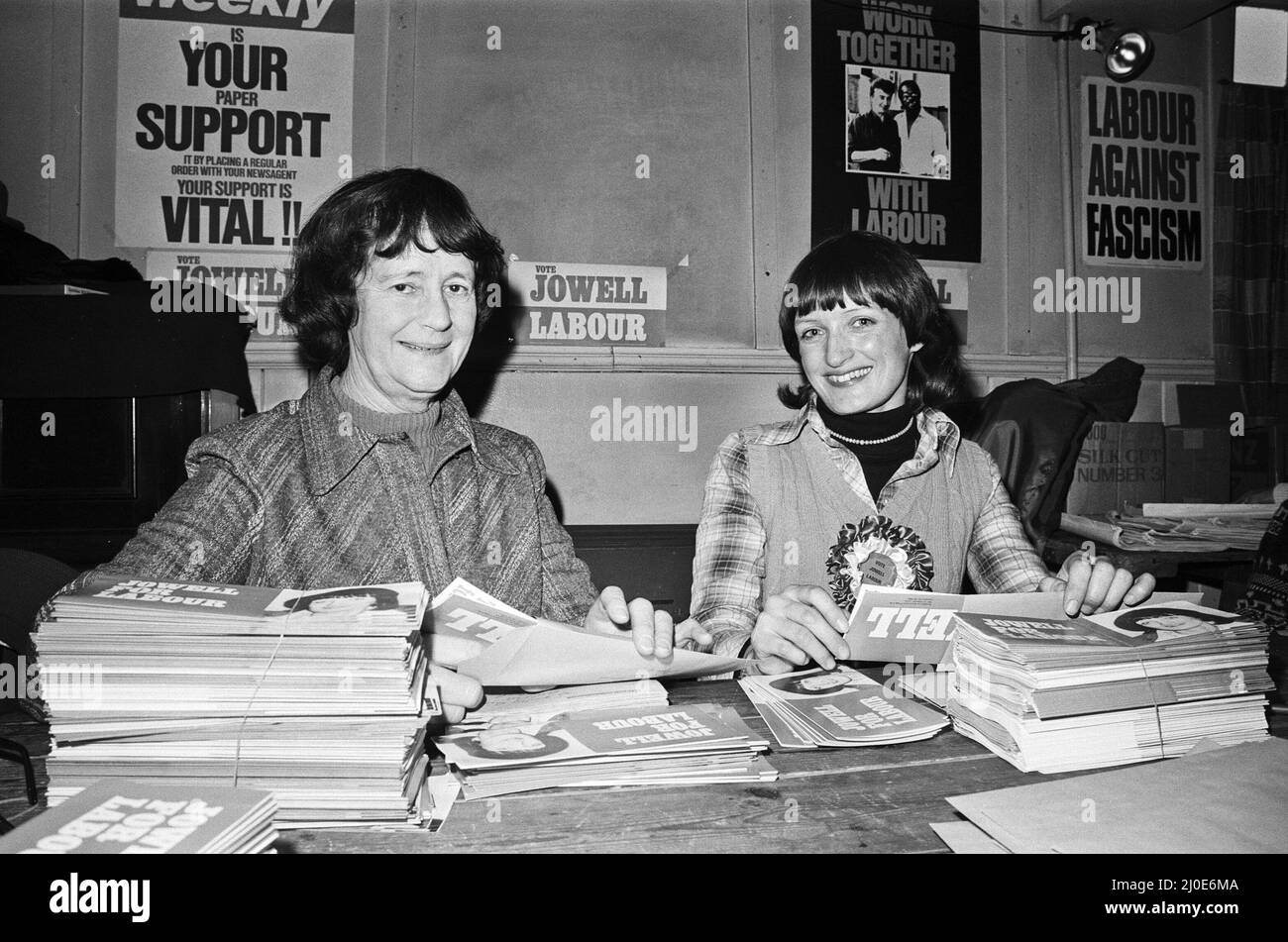 Prime Minister's wife Audrey Callaghan was today at the Labour party ...