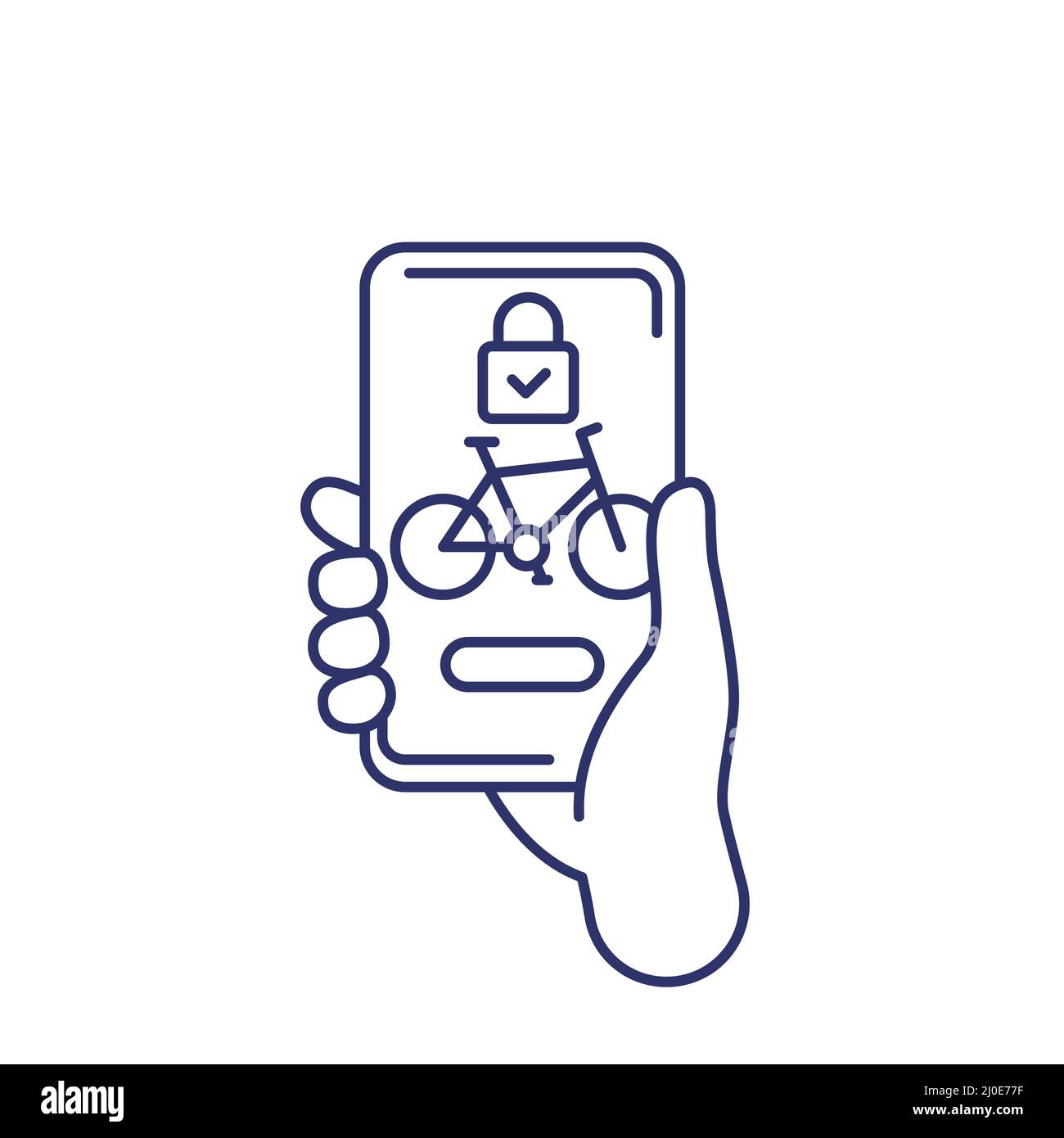 Rental bike parking in Cut Out Stock Images & Pictures - Alamy