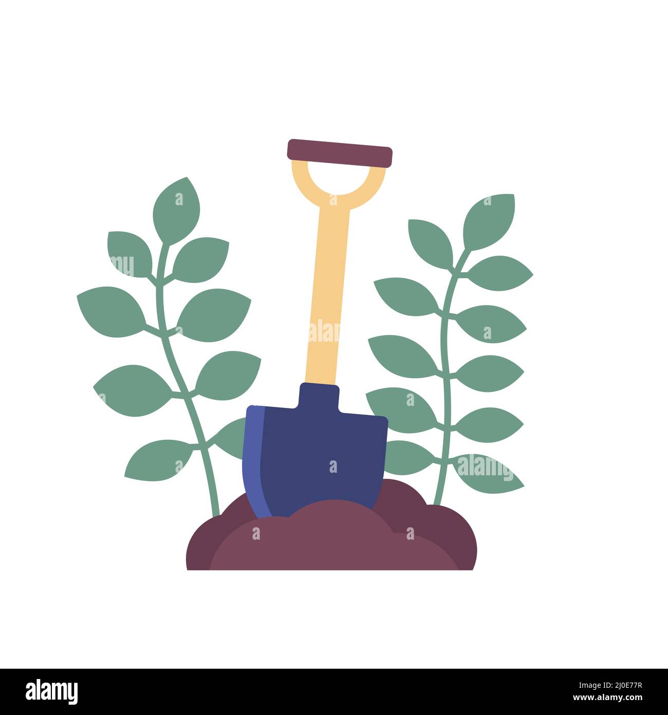 Pile soil dirt heap Stock Vector Images - Alamy