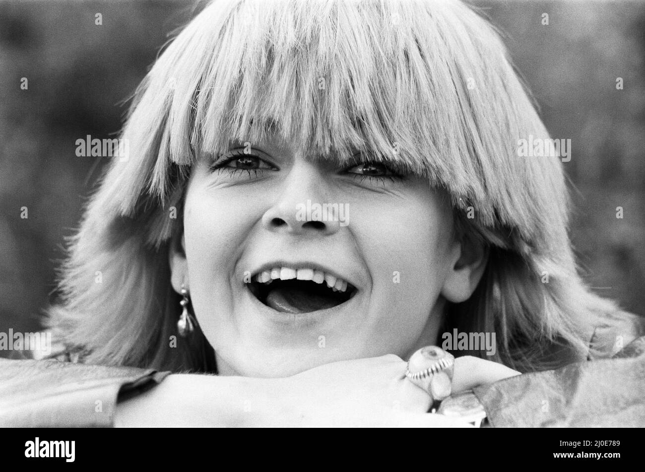 Punk singer actress toyah willcox hi-res stock photography and images ...