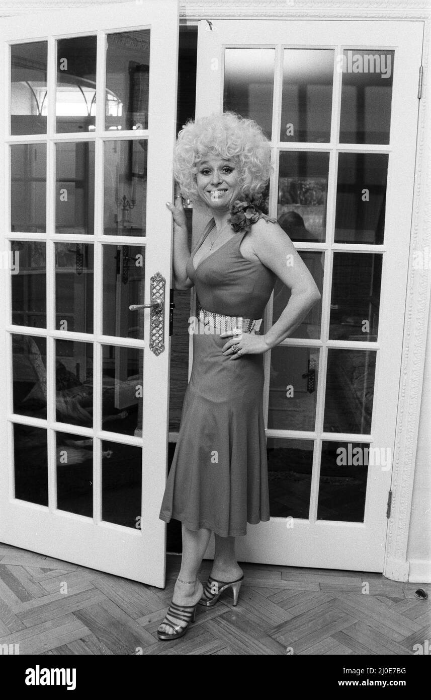 Actress Barbara Windsor. 22nd April 1978 Stock Photo - Alamy