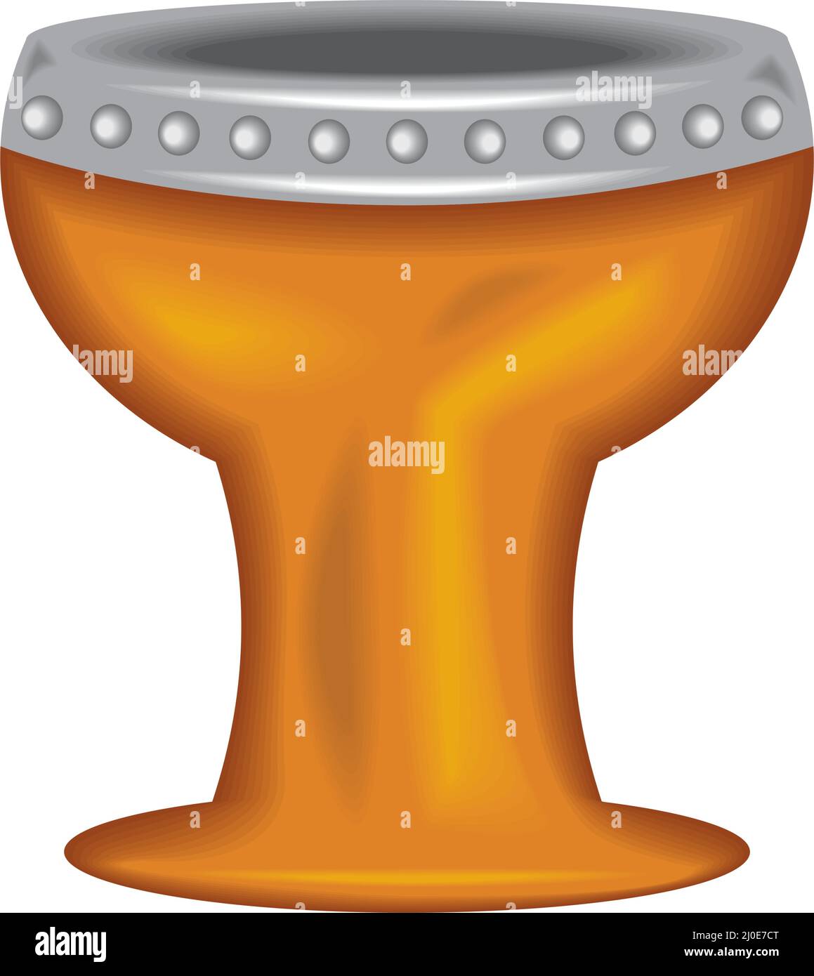 metal antique cup Stock Vector Image & Art - Alamy
