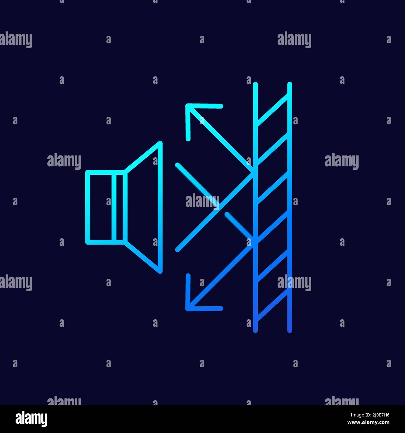 Sound absorbing Stock Vector Images - Alamy