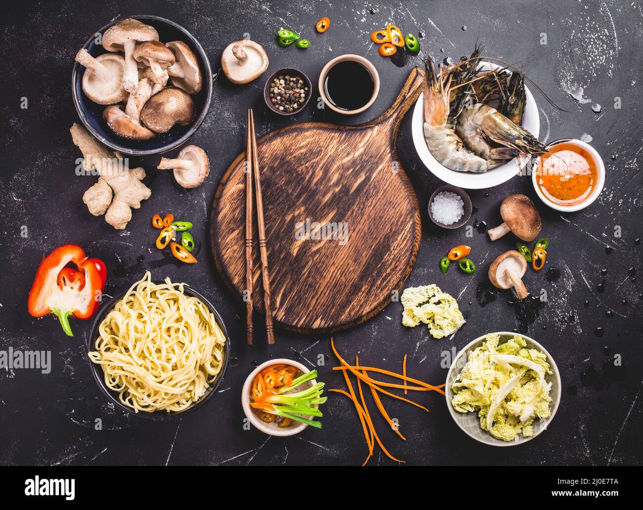 Asian food cooking hi-res stock photography and images - Alamy