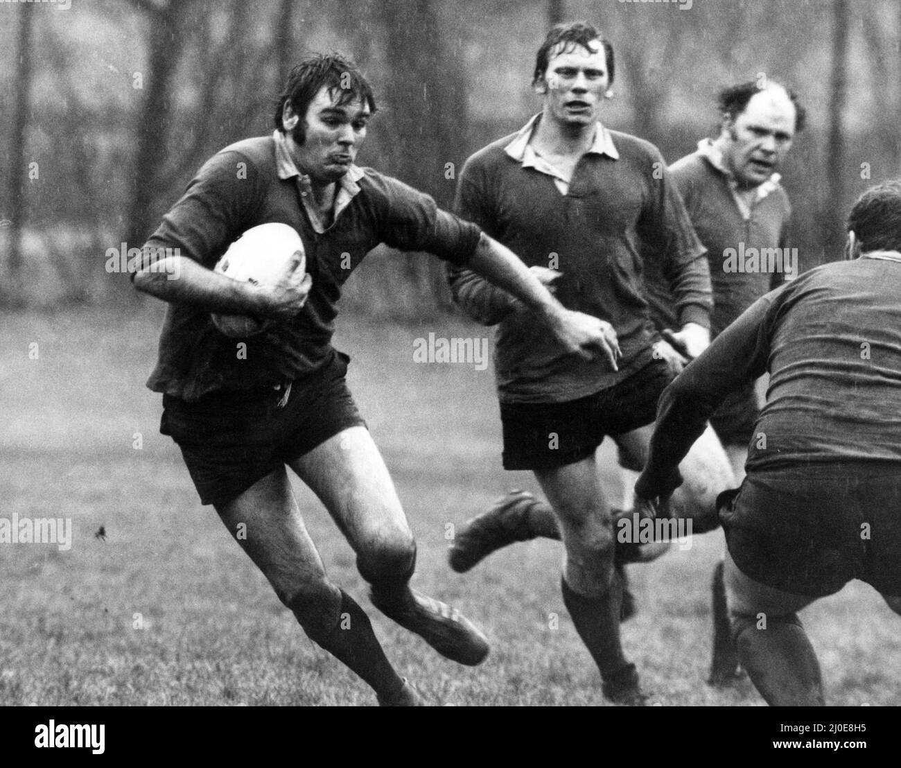 Rugby player Ian Darnell, circa 1980 Stock Photo - Alamy