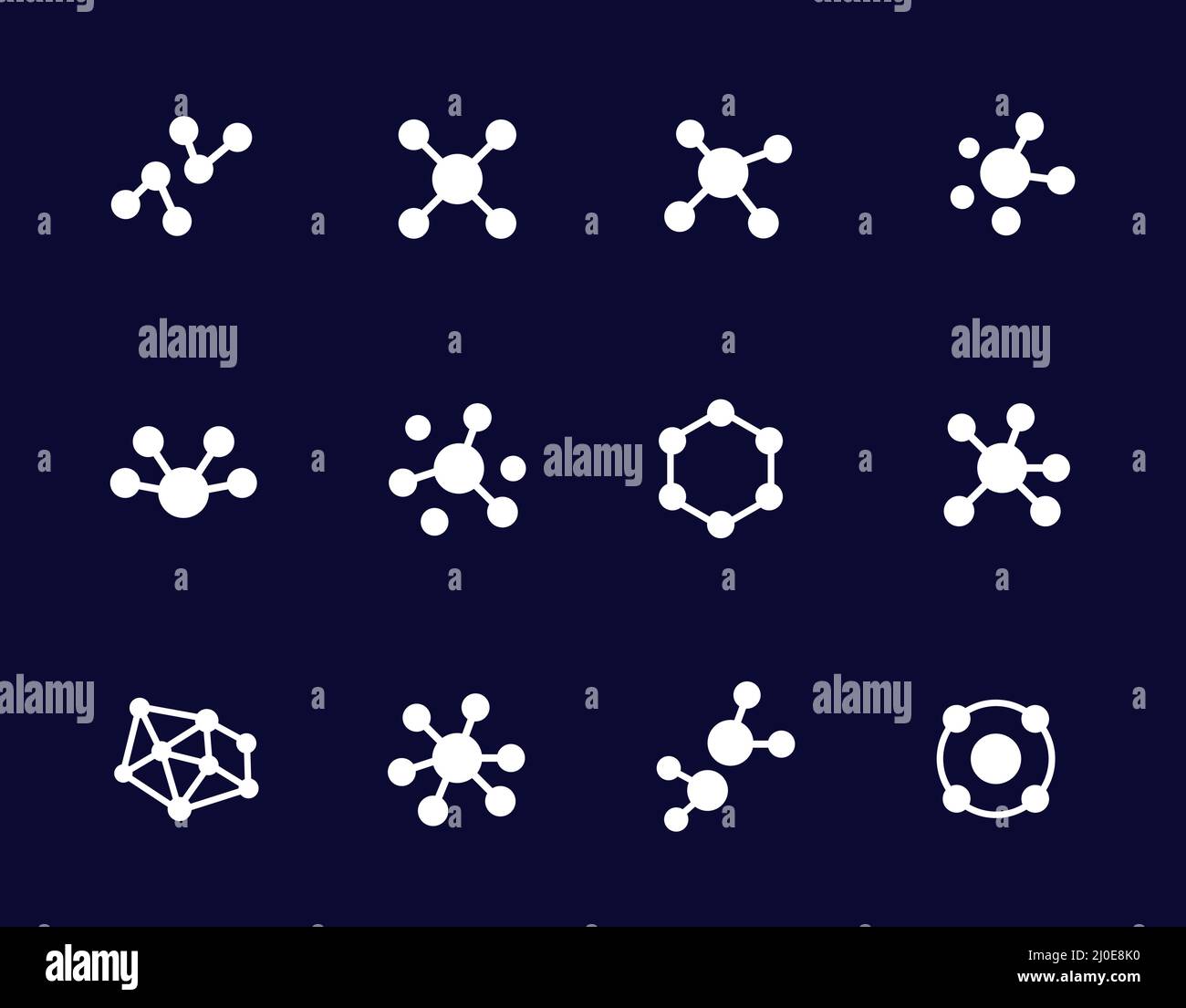 Hub social network connections hi-res stock photography and images - Alamy