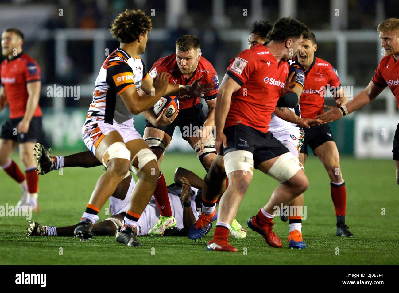Callum chick of newcastle falcons hi-res stock photography and images ...