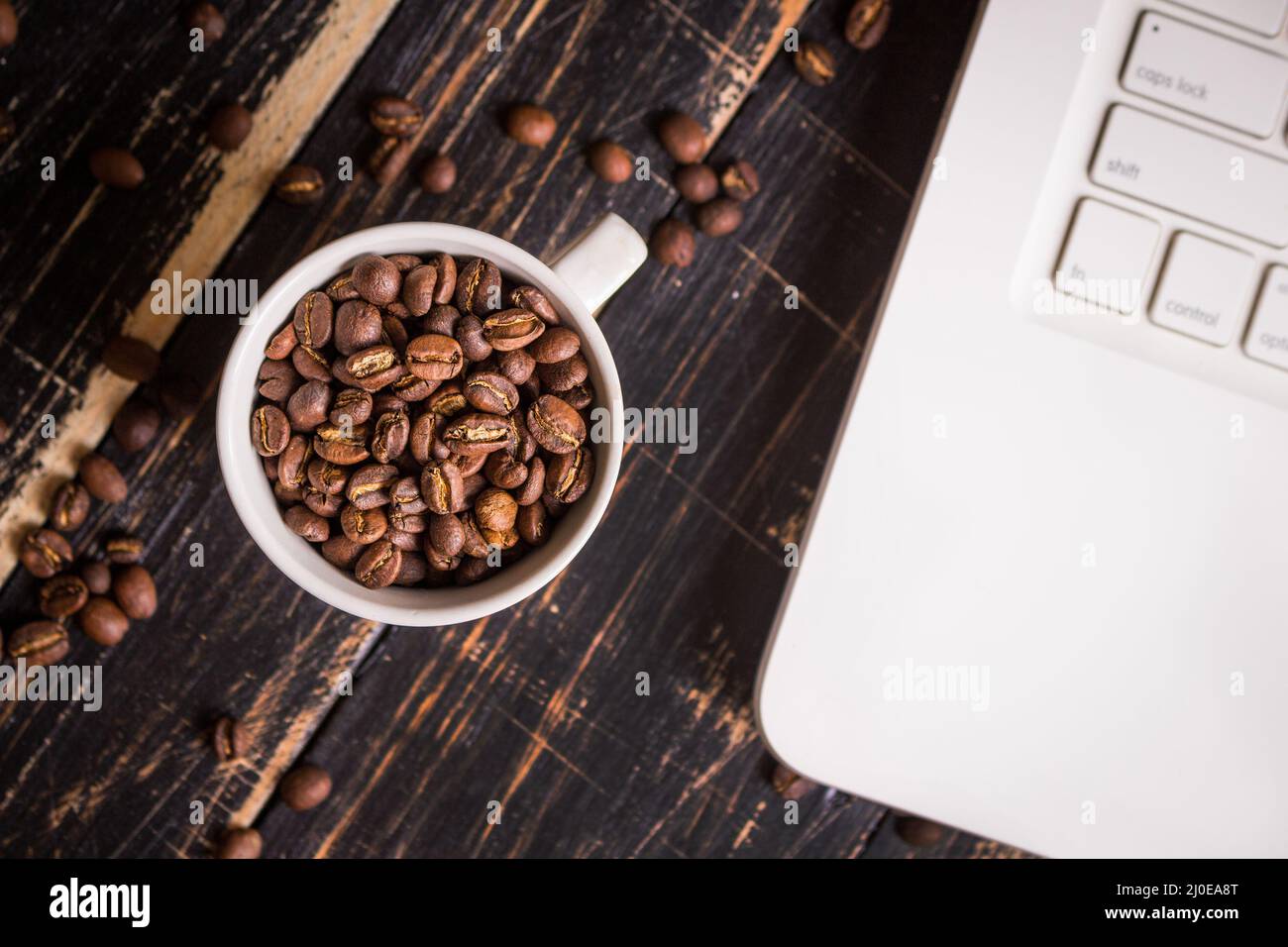 Coffee shop workspace hi-res stock photography and images - Alamy