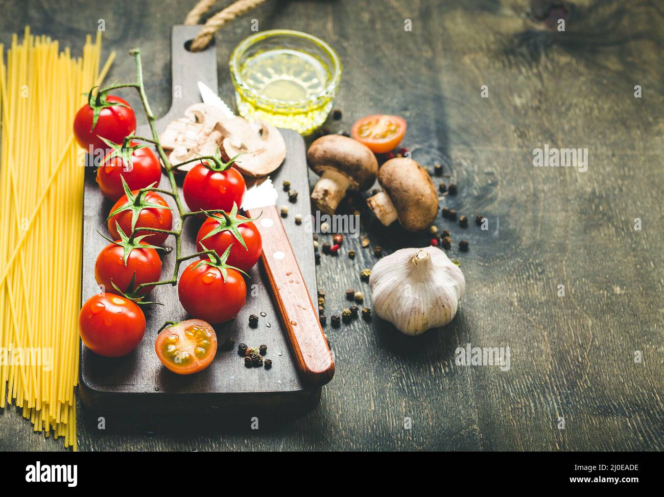 Cooking food background Stock Photo - Alamy