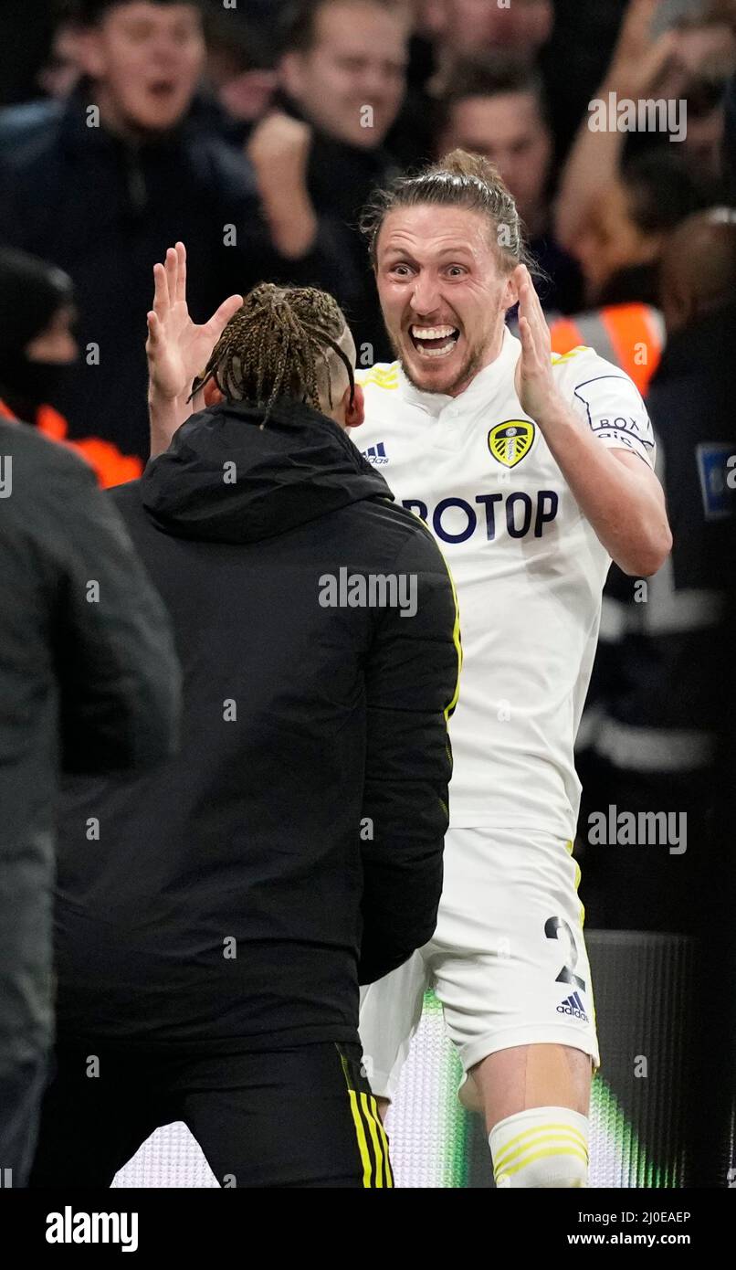 Luke ayling celebrates goal hi-res stock photography and images - Alamy