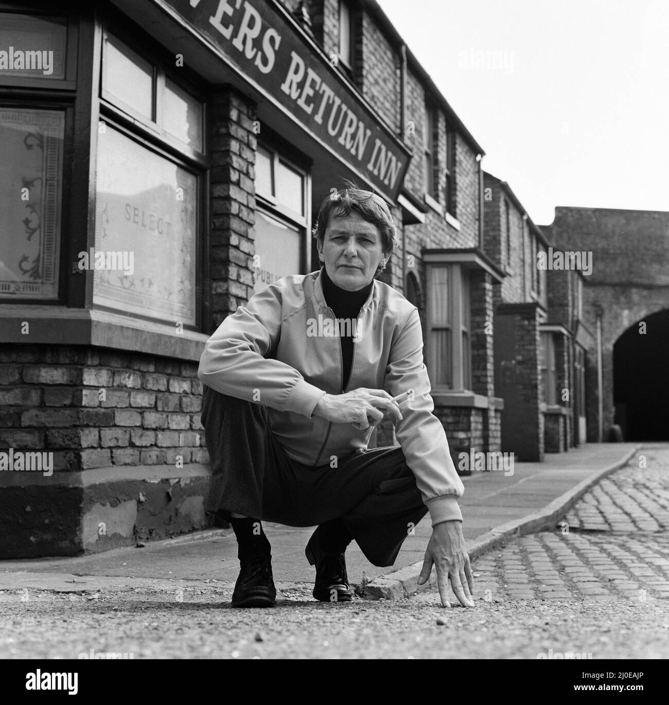 Coronation street creator and screenwriter Tony Warren. 4th June 1980 ...